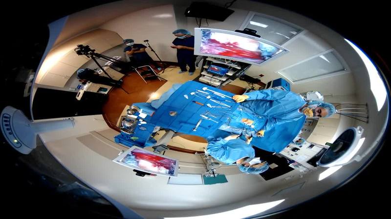 Right Upper Lung Lobectomy, Right Thoracoscopy and Wedge Resection