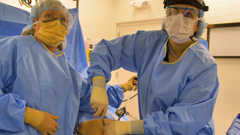 Open Inguinal Hernia Mesh Plug Removal and Repair