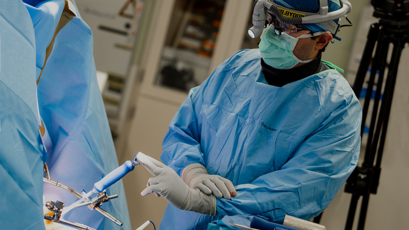 Anterior Lumbar Interbody Fusion (ALIF) at L5-S1