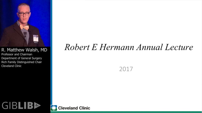 Robert Hermann Lecture: Past, Present, and Future of Surgical Endoscopy