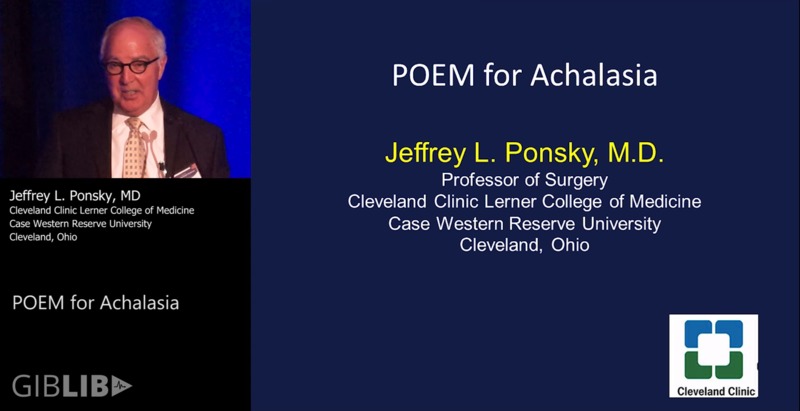 Benign Disease and Motility Disorders of the Esophagus: PRO: POEM for ...