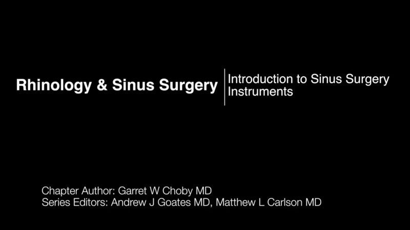 Maxillary Antrostomy for Recirculation