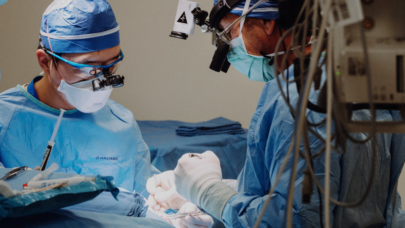 Bilateral Medial Rectus Plication