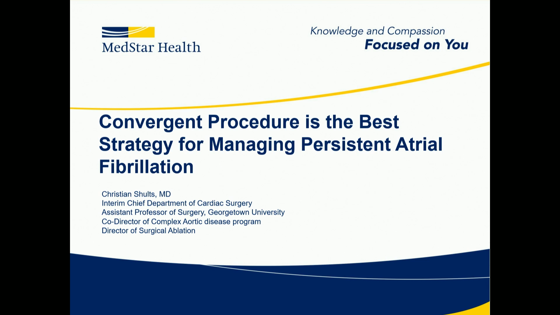 Convergent Procedure Is the Best Strategy for Managing Persistent ...