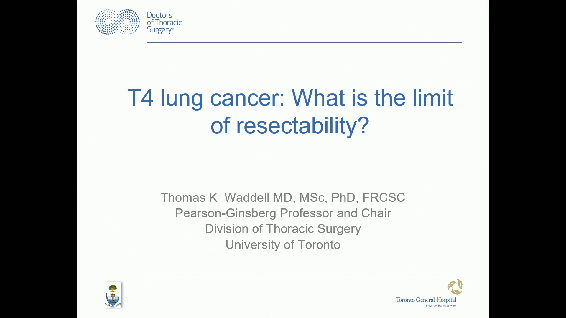T4 Lung Cancer: What Is the Limit of Resectability?